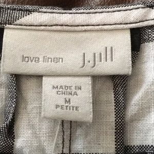 J. Jill | Tops | Jjill Linen Shirt Nwt | Poshmark